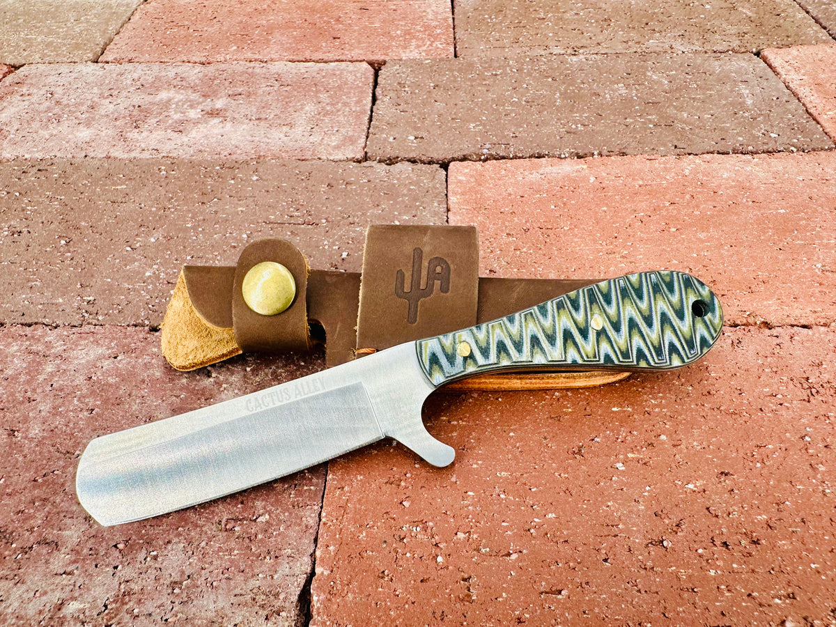 "Brown Fang" - Cactus Alley Hat Co Large Bull Cutter Knife (2024 ...