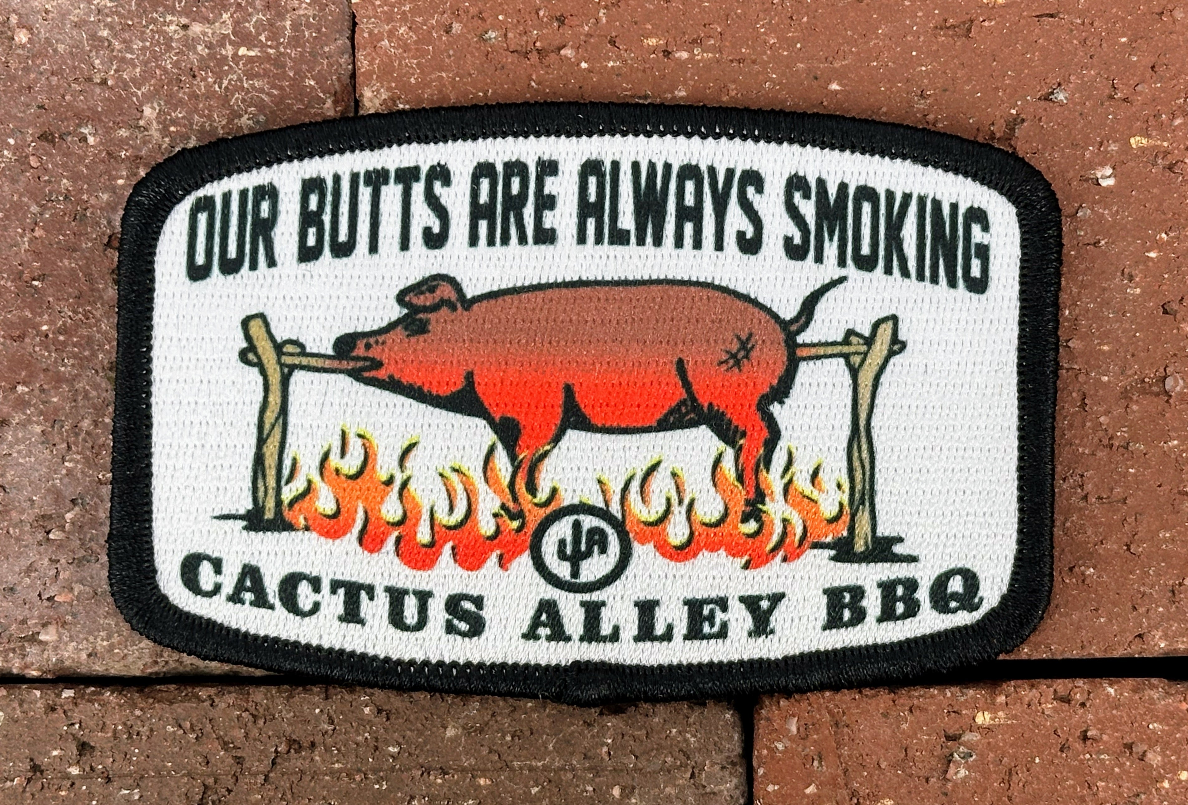 P189 (BBQ Patch) – Cactus Alley Hat Co Wholesale