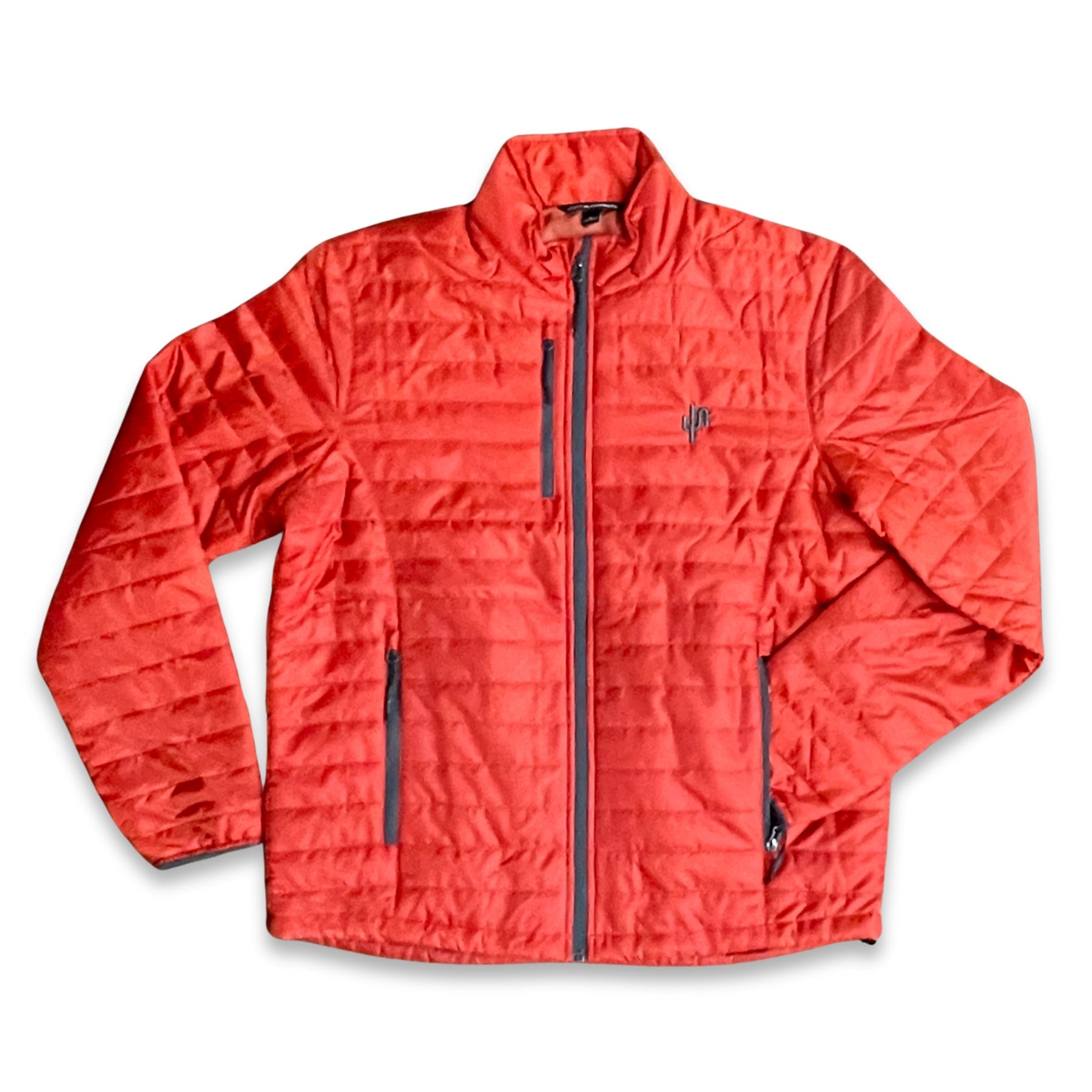 "McQueen" - Fire Red Puff Jacket (2024) – Cactus Alley Hat Co Wholesale