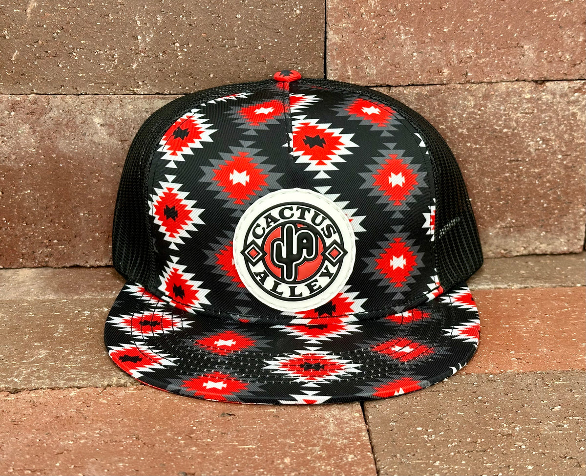 "Red Diamond" - CA Buddy Holly Aztec, Snapback Cap (2024) – Cactus ...