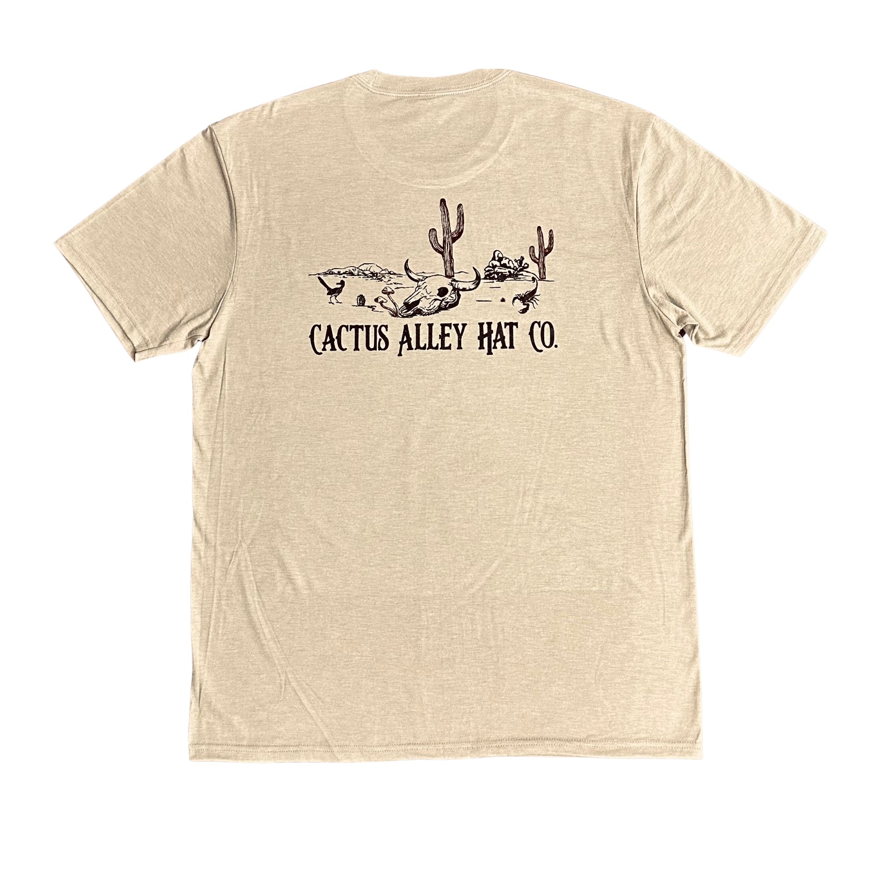 "Tainted Desert" - Desert Tan Adult Tee (2024) – Cactus Alley Hat Co ...