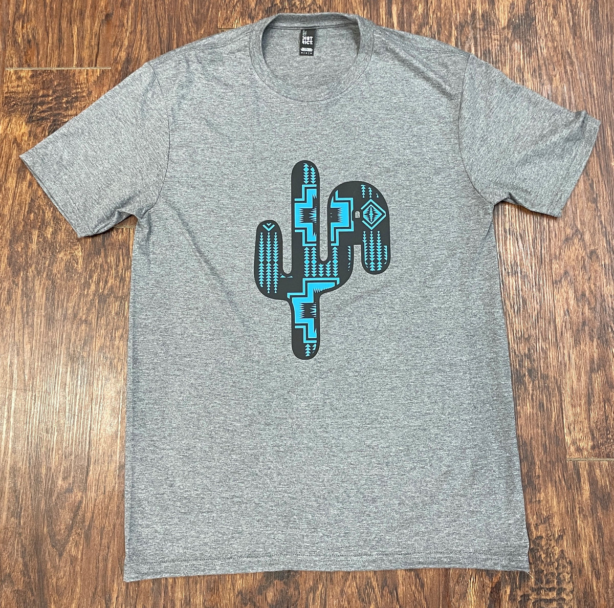 "Turquoise Raider" - Grey Frost Adult Tee (WESA JAN 2024) – Cactus ...